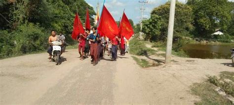 ဘုတလင်မြို့နယ် သပိတ်စစ်ကြောင်းက ဖက်ဆစ် စစ်တပ် တော်လှန်ရေး ချီတက် ဆန္ဒပြ Khit Thit Media