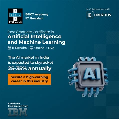 eandict academy iit guwahati ai ml course artificial intelligence