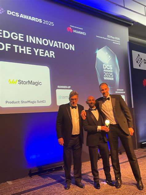 Edgecomputing Dcsawards Hci Itinfrastructure Innovation Edgestorage Stormagic