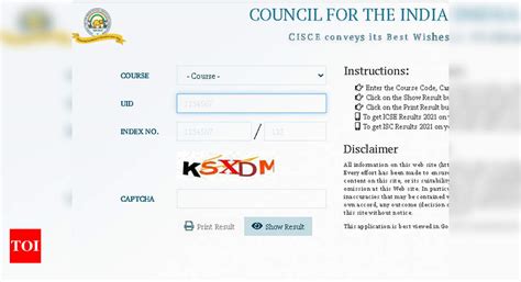 CISCE Result How To Check ICSE ISC Results On Cisce Org Times Of India