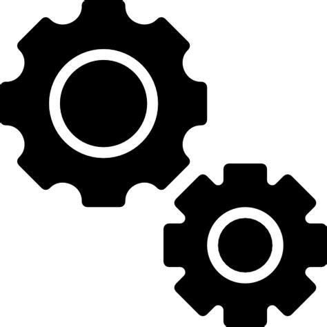 Ruedas Dentadas Iconos Gratis De Ui