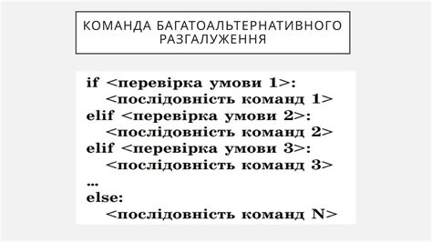 Команди розгалуження Python 7 НУШ Pptx