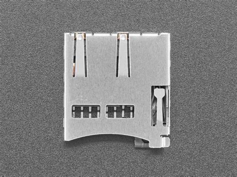 Microsd Socket Id 1660 Adafruit Industries Unique And Fun Diy