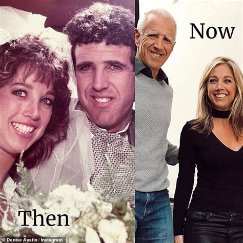 Denise Austin 66 Shares Now And Then Photo With Her Husband Of 40