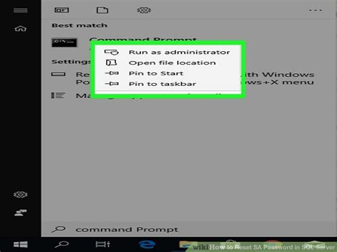 3 Ways To Reset SA Password In SQL Server WikiHow