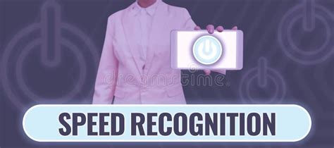 Writing Displaying Text Speed Recognition Internet Concept Interdisciplinary Subfield Of