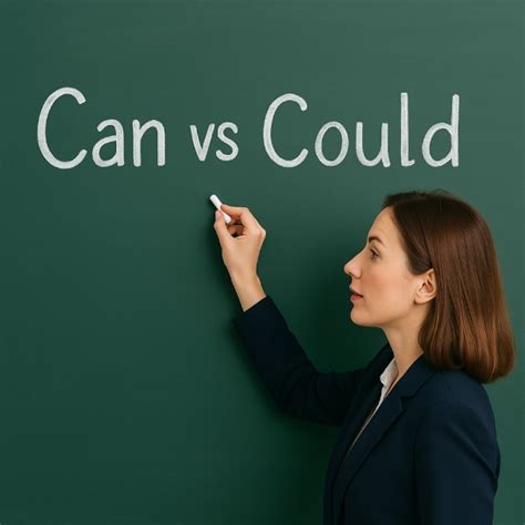 تفاوت Can و Could در انگلیسی آموزش ساده و سریع