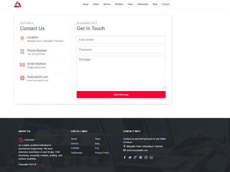 Appealing Frontend Website Using Html Css Javascript Upwork