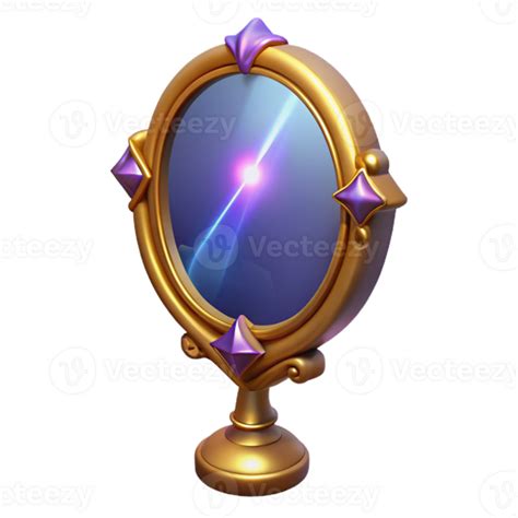 Impresionante Minimalista Mágico 3d Espejo Ilustración Auténtico