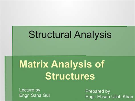 Lecture 2 Direct Stiffness Matrix Method Introductionpptx