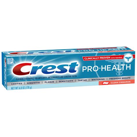 Crest Pro Health Fluoride Toothpaste For Anticavity Antigingivitis And Sensitive Teeth Clean