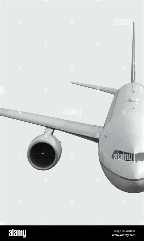 Passenger Jet Airplane Stock Vector Image And Art Alamy