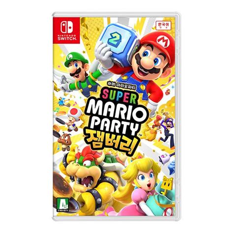 Nintendo 닌텐도 스위치 슈퍼 마리오 파티 잼버리 핫트랙스
