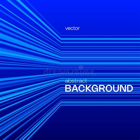 Abstract Ai Blue Background With Futuristic Geometric Lines Blending Digital Flow With Cyber