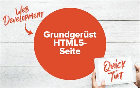 Html5 Grundgerüst Aufbau Einer Html Seite Mit Erklärung