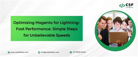 optimizing magento for lightning fast performance simple steps for
