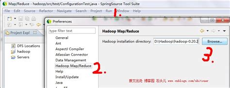 eclipse 连接 hadoop 开发环境 csdn博客