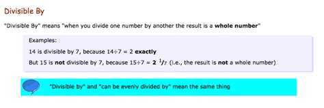 Divisibility Rules Teach Math Interactive