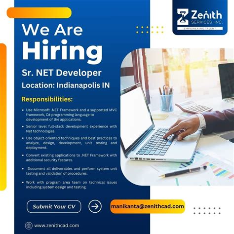 Zenith Services Inc On Linkedin Dotnetdeveloper Csharpdeveloper Aspnetdevelopment