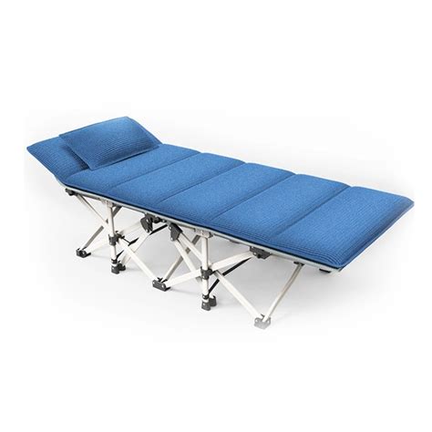 Furniture Factory Price Direct Sales Blue Grey Single Folding Sofa Bed