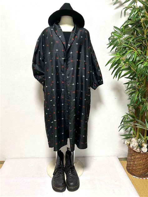 着物リメイク☆ビンテージ着物から羽織りローブコートandストールandxターバン メルカリ