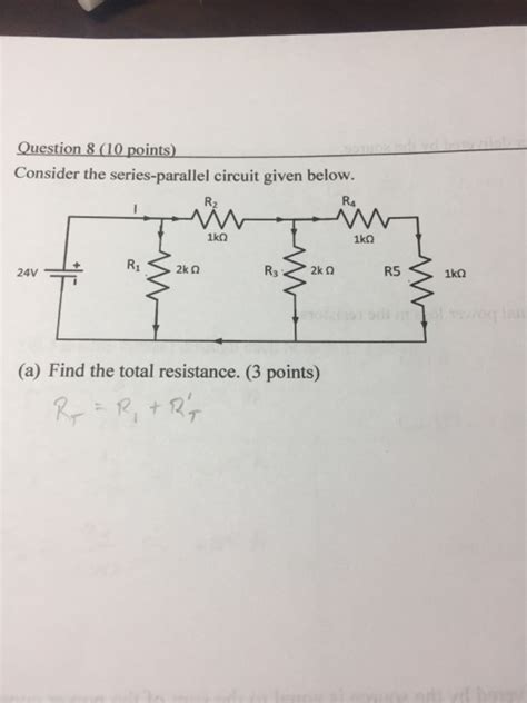 Calculate Total Resistance Series Parallel Circuit Circuit Diagram