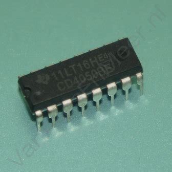 IC CMOS Hex Non Inverting Buffer Converters Vanallesenmeer