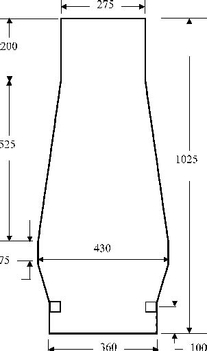 table 1 from discrete particle simulation of solid flow in a model