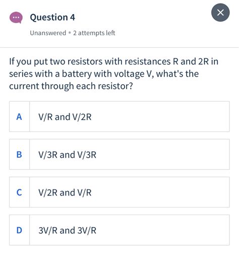 Solved If You Put Two Resistors With Resistances R And R In Chegg Com