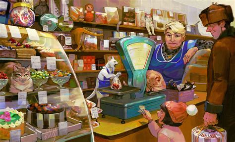 Candy Store By Julia Zhuravleva Scrolller