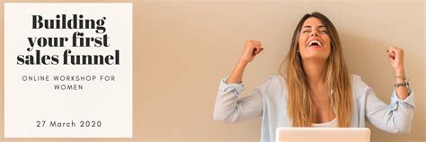 Book Tickets For Building Your First Sales Funnel Online Workshop