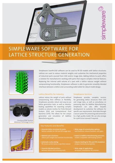 Simpleware Software For Lattice Structure Generation Pdf