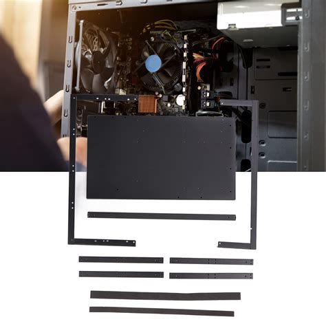 Buy Mining Rig Frame 6 8 Gpu Steel Open Mining Bitcoin Computer Case Rack Motoard Case Rack