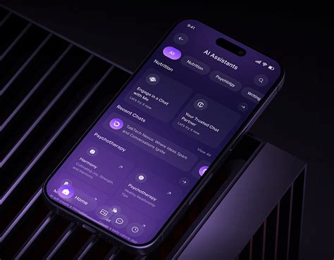 Ai Chatbot Mobile App Ui Ux Design Behance