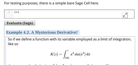 Sage Cell Immediately Before Knowl Evaluate Button May Leak Into Knowl