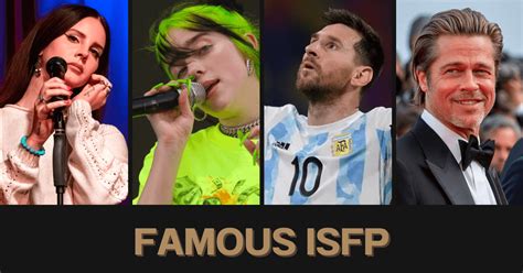 Isfp 名人 名人 Mbti