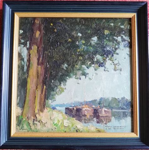 Jean Luypaert 1893 1954 Kanaallandschap Veilingagenda