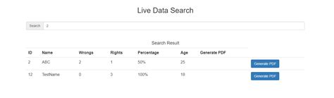 Php Fetch For One Row In Pdf Stack Overflow