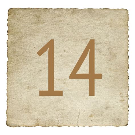 Chiffre 14 Signification En Numérologie France Minéraux