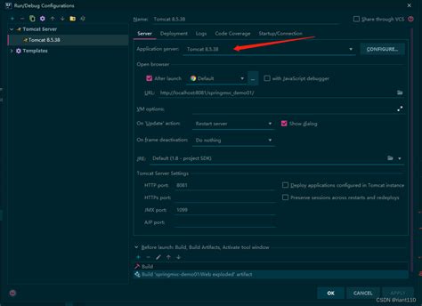 idea 部署web工程到tomcat时运行按钮变灰 tomcat启动按钮为灰色 csdn博客