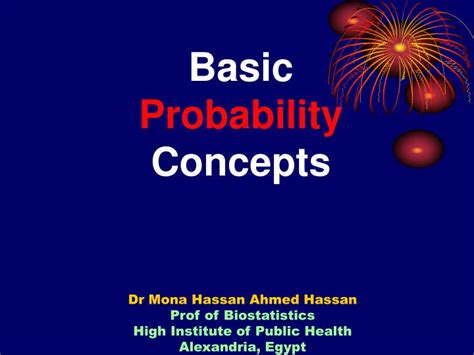 PPT Basic Probability Concepts PowerPoint Presentation Free Download ID 205202