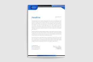 Simple Creative Modern Letter Head Graphic By Ju Design Creative Fabrica