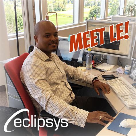 Eclipsys Solutions Inc On Linkedin Meet Le What Do You Do At Eclipsys I Am A Middleware