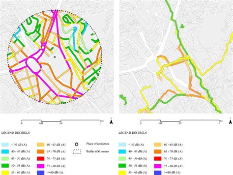 Example Of Noise Exposure Calculation Based On Residential Left And Download Scientific Example Of Noise Exposure Calculation Based On Residential Left And Download Scientific