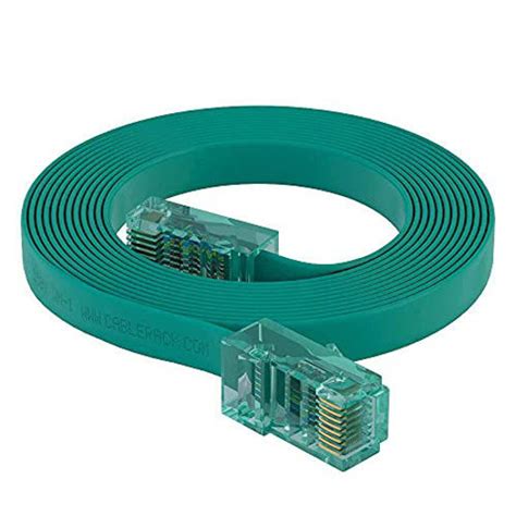 GetUSCart CableRack Ft Rollover Console Cable RJ To RJ Male For Cisco Green
