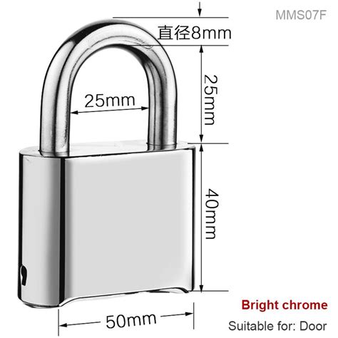 combination 4 number code security anti rust padlo grandado