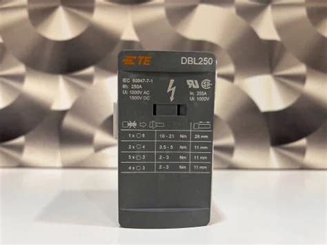 Dbl250 Power Distribution Block Din Rail Mounting 255 A At ₹ 5000 Piece In Mumbai