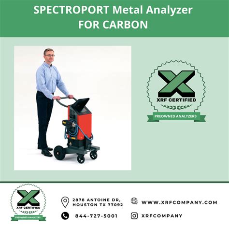 Xrf Company Certified Lease To Own Spectroport Mobile Xrf Analyzer For