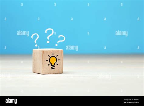 Creative Idea Solution Or Problem Solving Concept Question Mark And