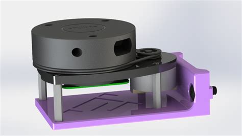 Rplidar A1 Lidar Bracket Scuttle Robot